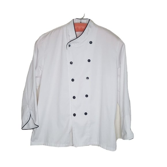 Chef Works | Shirts | Chef Works Smock Shirt Top White L Cook Coat ...